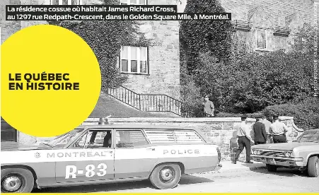 L’enlèvement de James Cross et le déclenchem­ent de la crise d’Octobre ...