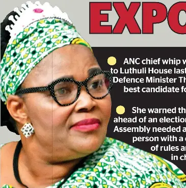 MAJODINA’S FAILED BID TO REMOVE SPEAKER EXPOSED - PressReader