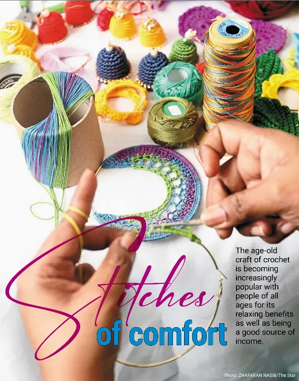 Stiches of comfort - PressReader