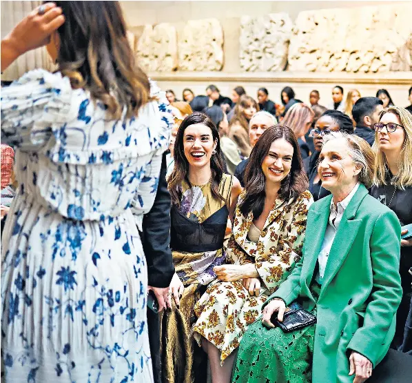 Grandes dames pack out front row at London Fashion Week - PressReader