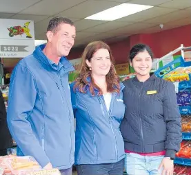 New MP Butterick celebrates poll victory with opponent McAnulty ...