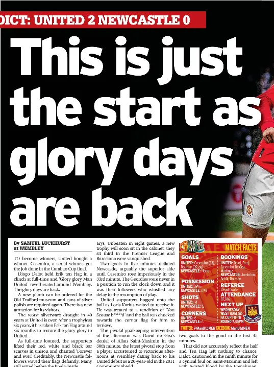 This is just the start as glory days are back - PressReader