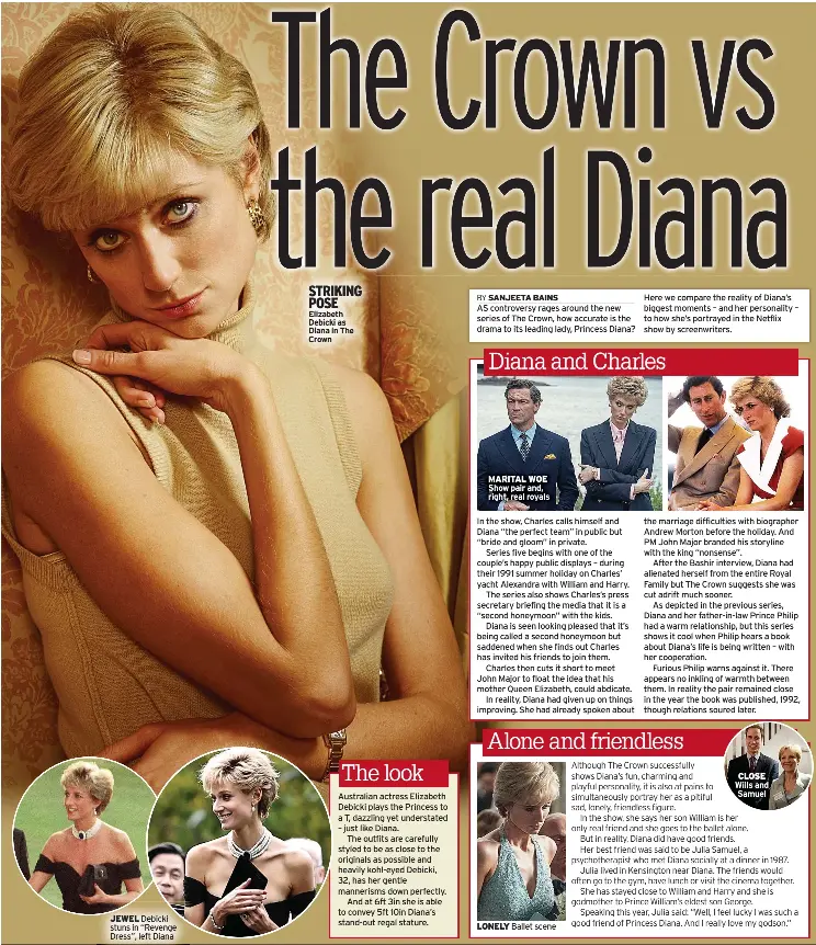 The Crown vs the real Diana - PressReader