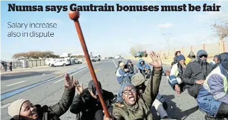 Numsa says Gautrain bonuses must be fair - PressReader
