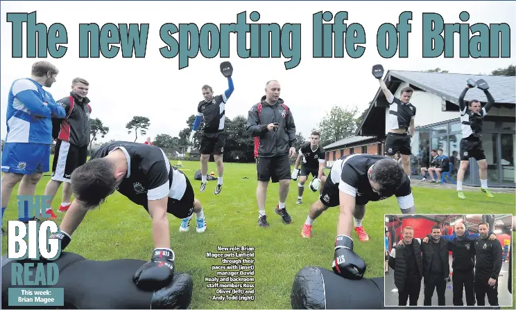 BOXING CHAMPION MAGEE MAKING SURE OUR TOP STARS ARE FIGHTING FIT ...