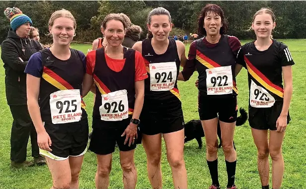 Hectic weekend of racing for Harriers - PressReader