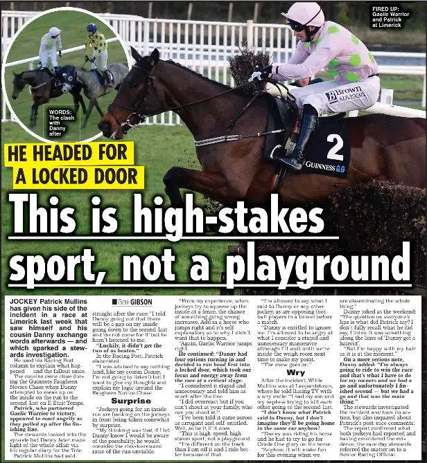 This is high-stakes sport, not a playground - PressReader