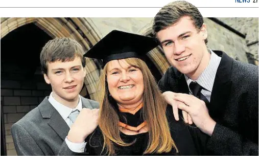 Single mum blazes a trail with education - PressReader