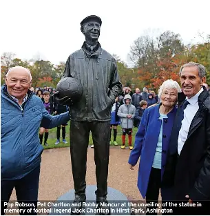 Statue is unveiled in honour of hero Big Jack - PressReader