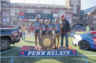Grace Foods renews partnershi­p with Penn Relays - PressReader