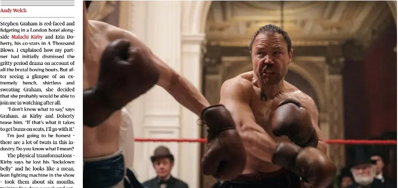 ‘It’s now part of my life’: Stephen Graham on shredding to be a buff boxer in A Thousand Blows ...