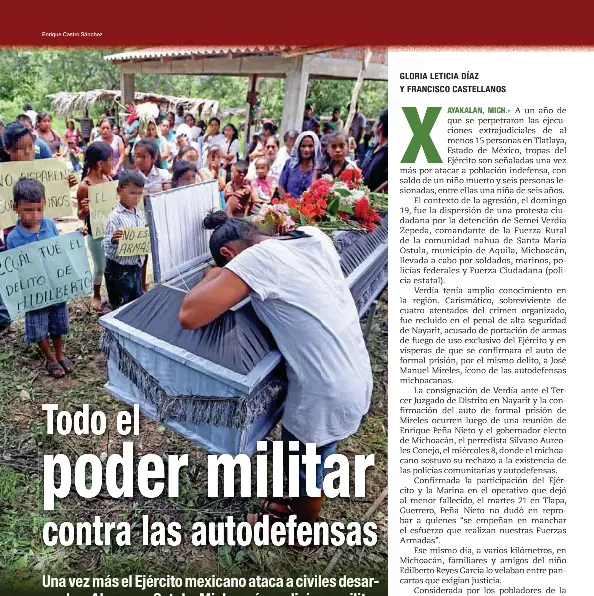 Todo el poder militar contra las autodefens­as - PressReader