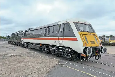 Unique Class 89 ‘Badger’ heads to LSG at Crewe - PressReader