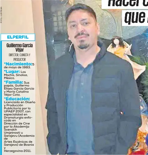 “Hacer cine es lo mejor que me ha pasado” - PressReader