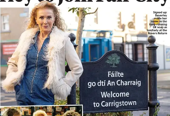 Coronation Street legend Beverley to join Fair City - PressReader