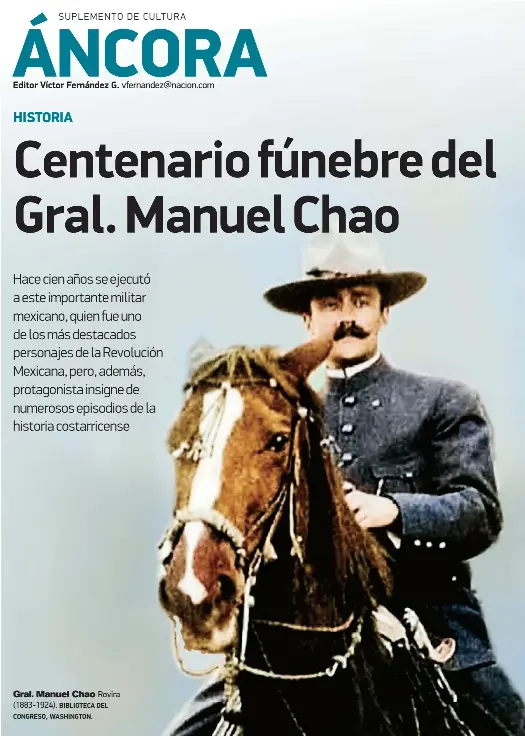 Centenario fúnebre del Gral. Manuel Chao - PressReader