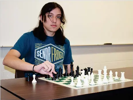 Newcomer earns trip to chess nationals - PressReader