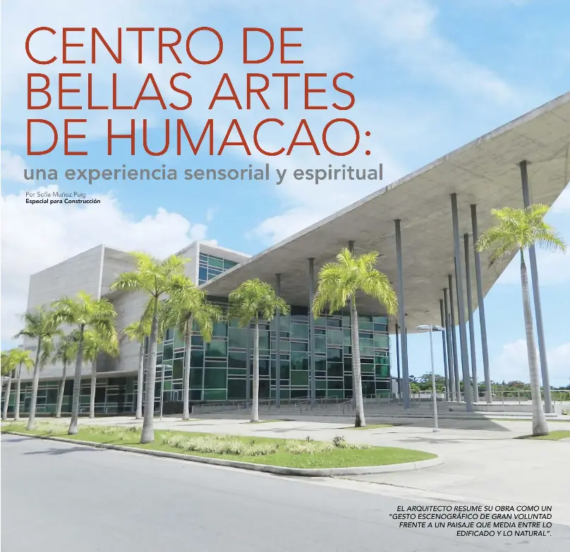 CENTRO DE BELLAS ARTES DE HUMACAO: - PressReader