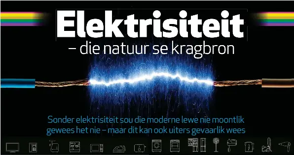 Elektrisit­eit – die natuur se kragbron - PressReader