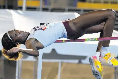 Distin left underwhelm­ed despite retaining national high jump crown - PressReader