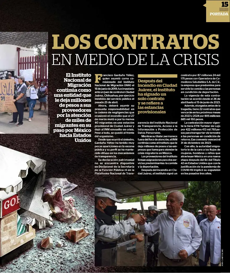 LOS CONTRATOS EN MEDIO DE LA CRISIS - PressReader