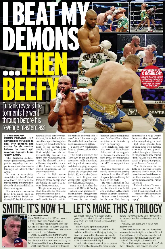 I BEAT MY DEMONS ...THEN BEEFY - PressReader