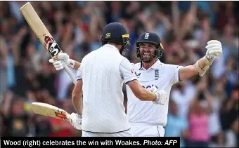England’s third Test victory keeps Ashes hopes alive - PressReader