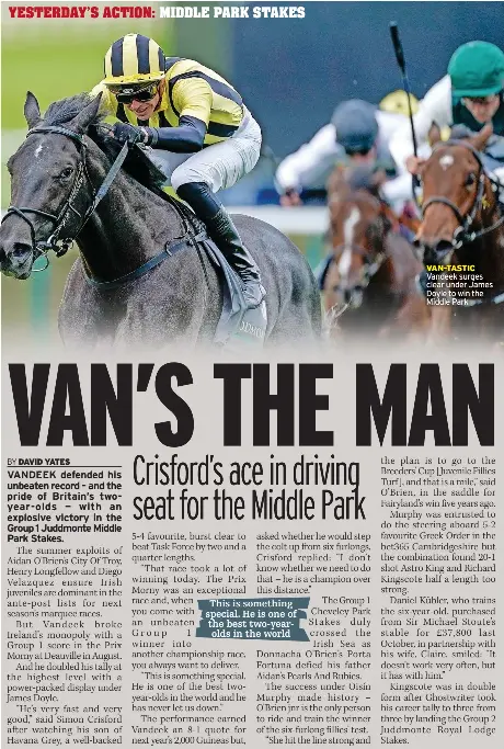 VAN’S THE MAN - PressReader