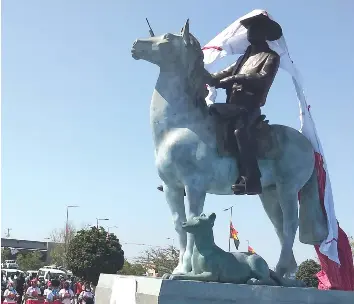 Estátua de Mandume eterniza feitos do rei dos kwanhamas - PressReader