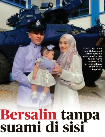 Bersalin tanpa suami di sisi - PressReader