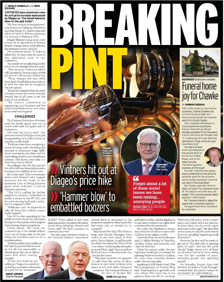 Funeral home joy for Chawke - PressReader
