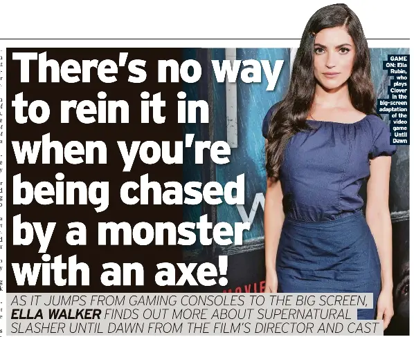 There’s no way to rein it in when you’re being chased by a monster with an axe! - PressReader