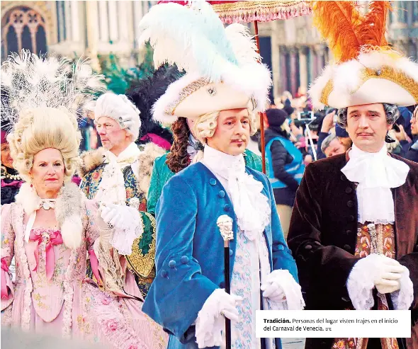 Venecia se pone máscara y se inicia el carnaval más circense - PressReader