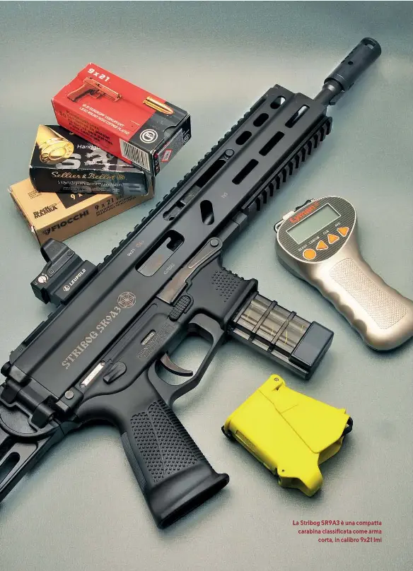 Grand Power Stribog SR9A3 cal. 9x21 Imi, doppia anima - PressReader