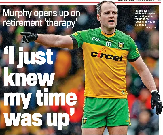 No manager could change my mind, says Murphy - PressReader