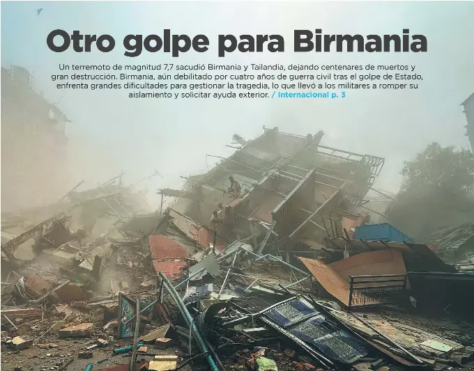 Otro golpe para Birmania - PressReader