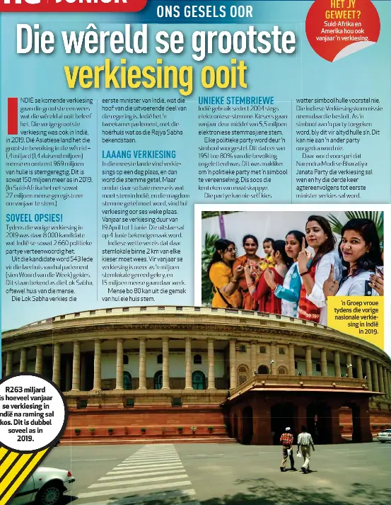 Die wêreld se grootste verkiesing ooit - PressReader