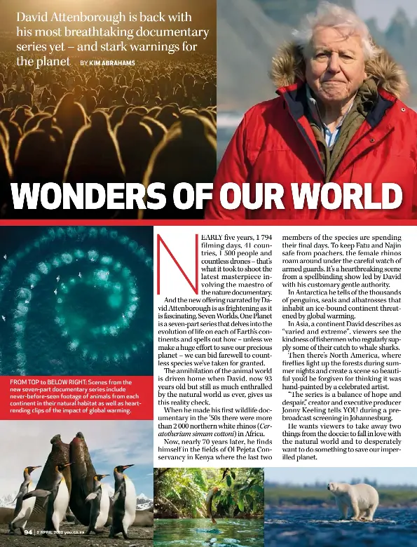 Brilliant new Attenborou­gh series - PressReader