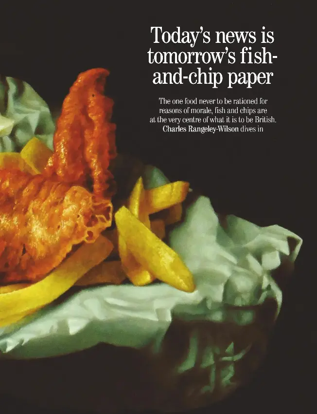 Today’s news is tomorrow’s fish-and-chip paper - PressReader
