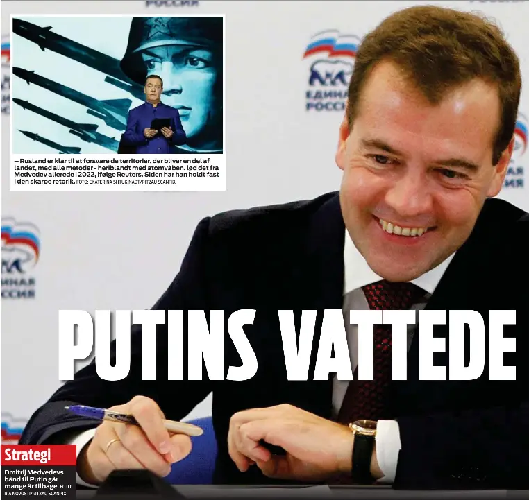 PUTINS VATTEDE JERNNÆVE - PressReader