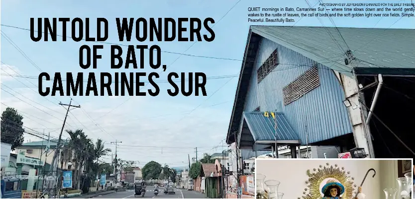 Untold wonders of Bato, Camarines Sur - PressReader
