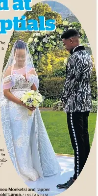Vows exchanged at star-studded nuptials - PressReader