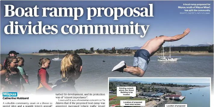 Boat ramp proposal divides community - PressReader