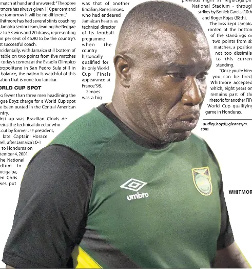 HONDURAS: A football graveyard for Jamaican coaches - PressReader