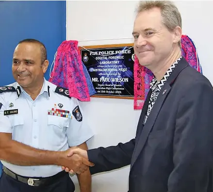 Fiji Police opens new Forensic Laboratory - PressReader