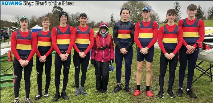 EBRC rowers among the medals at Sligo Head of the River - PressReader