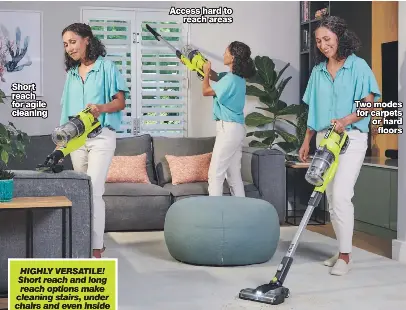 3-in-1 High-Powered Cleaning Kit With Complete Cordless Convenienc­e - PressReader