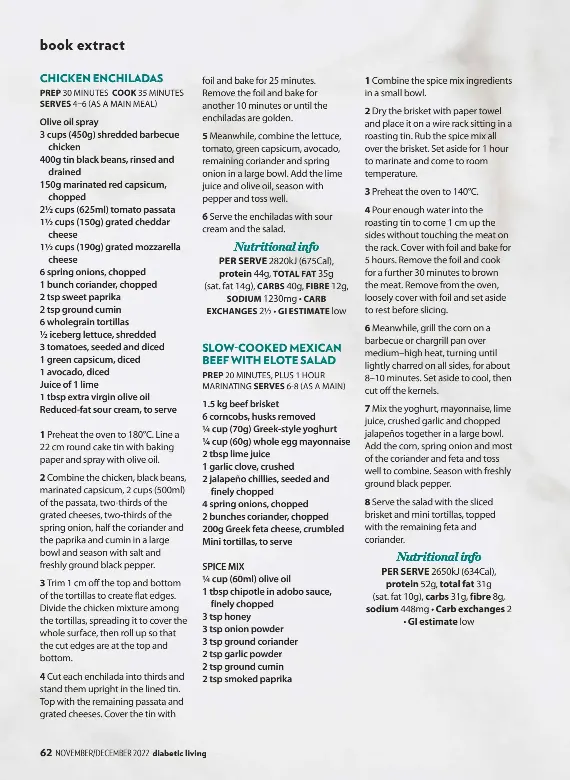 CHICKEN ENCHILADAS - PressReader