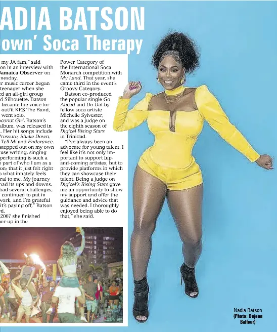 TRINI NADIA BATSON to ‘Shake Down’ Soca Therapy - PressReader