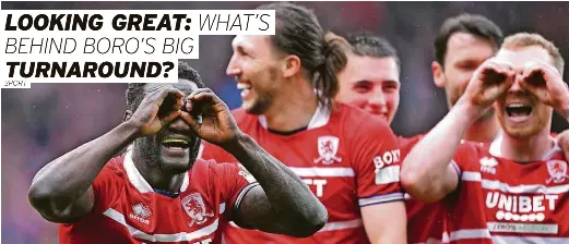 LOOKING GREAT: WHAT’S BEHIND BORO’S BIG TURNAROUND? - PressReader